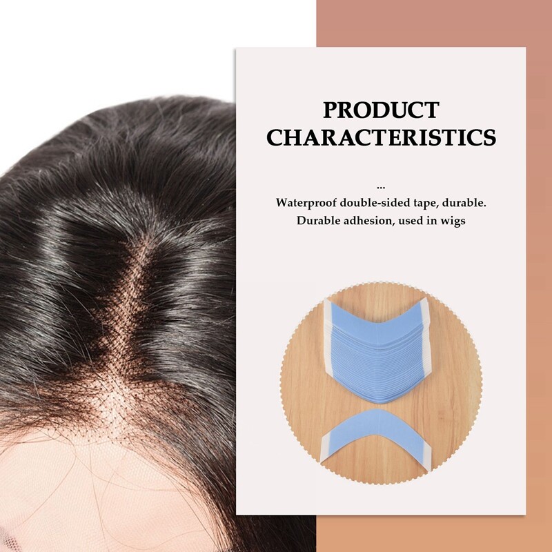 72Pcs/Lot Strong Hair Wig Tape Adhesive Extension Tape Strips for3698 ...