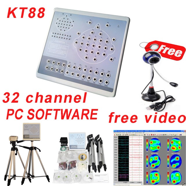 Digital Portable EEG Machine And Mapping System 32-channel EEG ECG ...