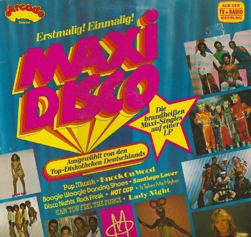 Maxi Disco (Maxis, 1978/79) - LP - M, Amii Stewart, Patrick Juvet ...