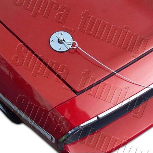 Stainless Steel Racing Appearance Mount Hood Pin Plate Bonnet Lock Kit ...