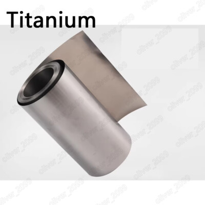 1pcs High-Purity Pure Titanium Metal Foil Sheet Strip Plate Thickness 0 ...
