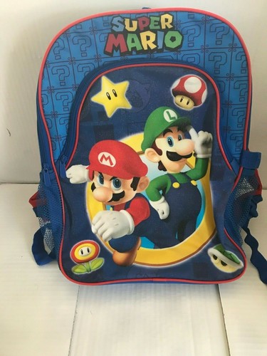 Nintendo Super Mario & Luigi Backpack | eBay