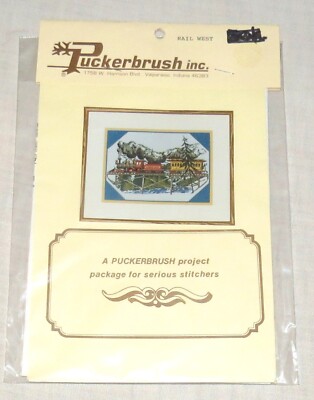 Puckerbrush Pattern Rail West | eBay