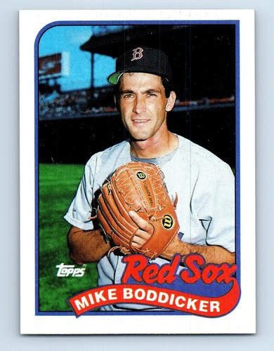 1989 Topps Mike Boddicker Boston Red Sox #71 | eBay