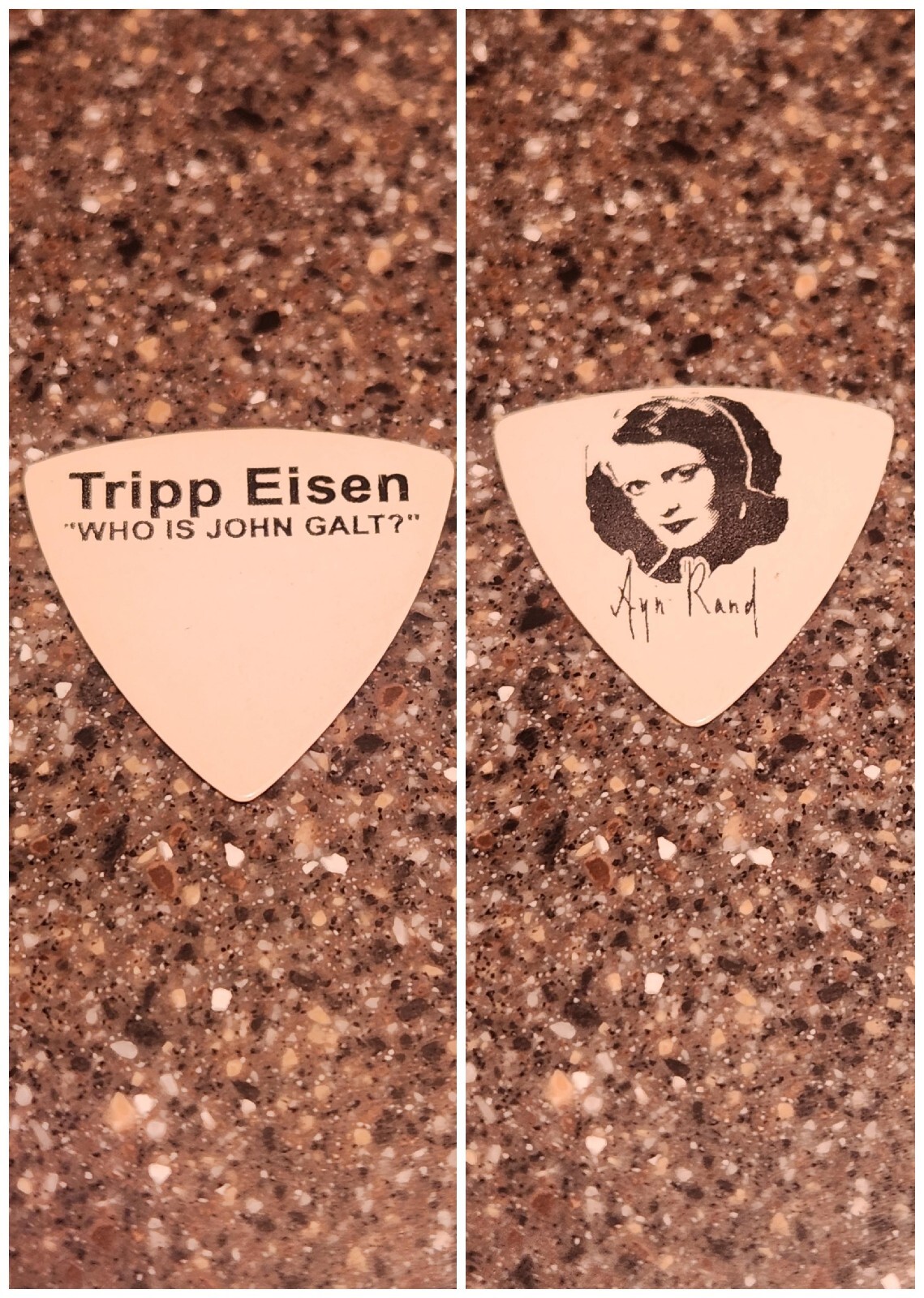 Static-X 2003 tour Black On White Tripp Eisen John Galt Band Guitar ...