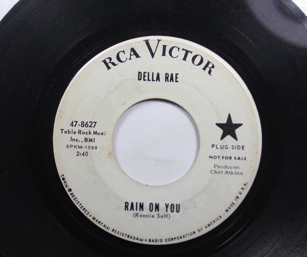 50'S & 60'S Promo 45 Della Rae - Rain On You / You'Ll Be Back On Rca ...