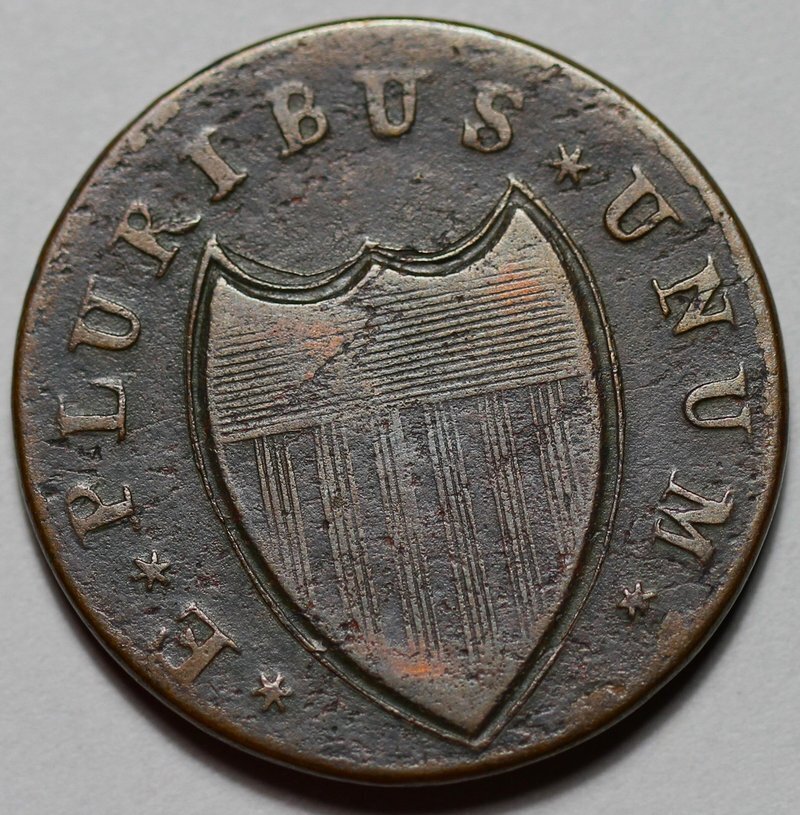 1787 New Jersey Copper Colonial Coin | eBay