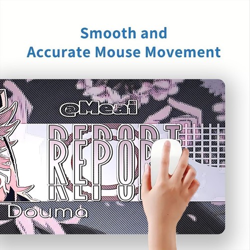 40*90cmDouma Anime Manga Mouse Pad with Anime Characters (Douma Report ...