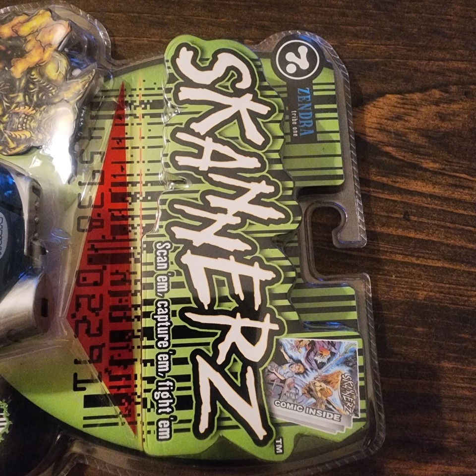 Sealed! SKANNERZ Barcode Radica Handheld Monster Game ZENDRA Tribe One ...