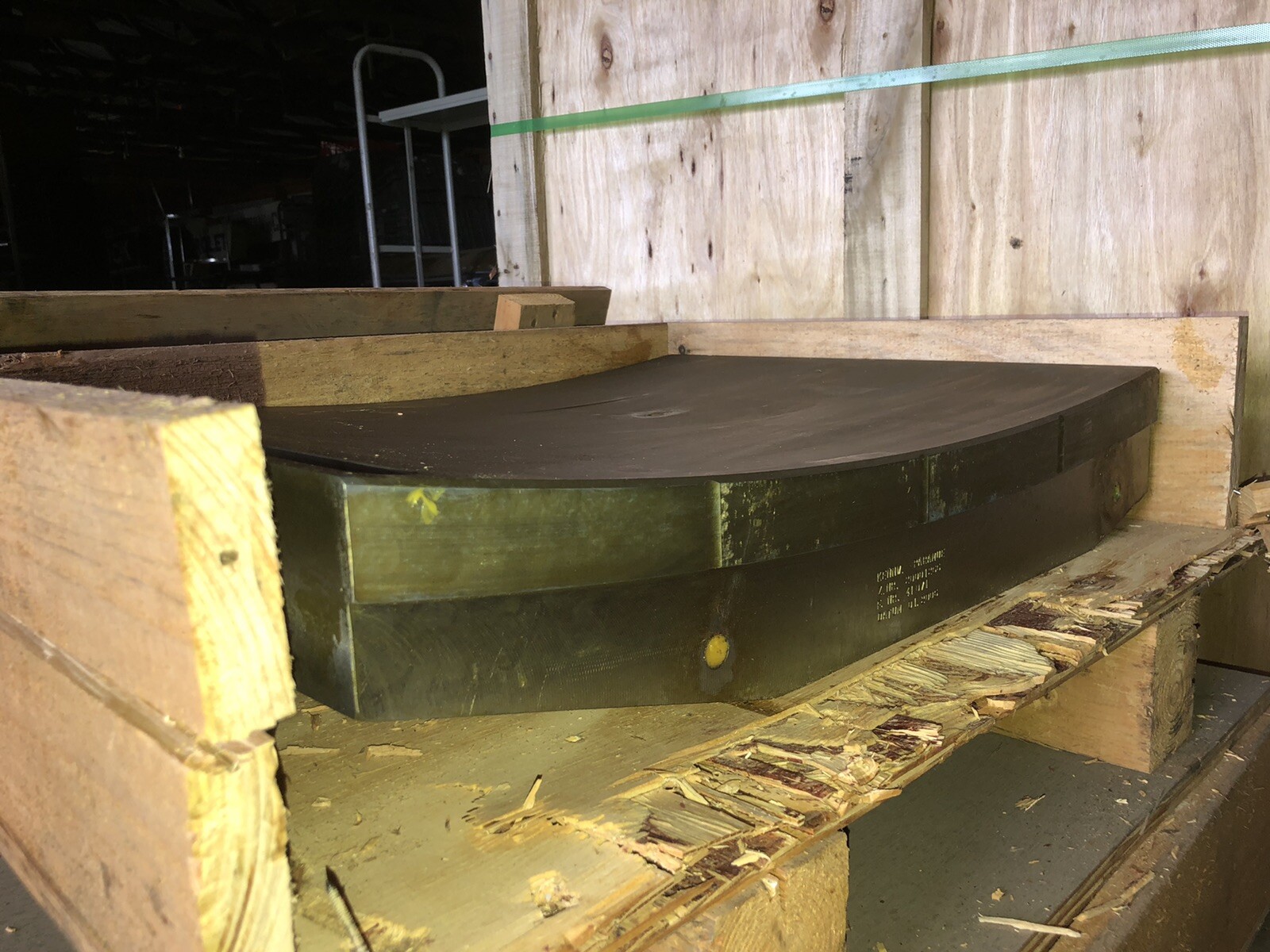 Ball Mill Trunnion Bearing Pad 20001266 41071 Grinding Mill 500 X 660 ...