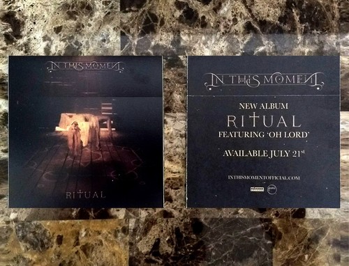 IN THIS MOMENT Ritual Ltd Ed RARE Sticker +BONUS Metal Rock Stickers ...