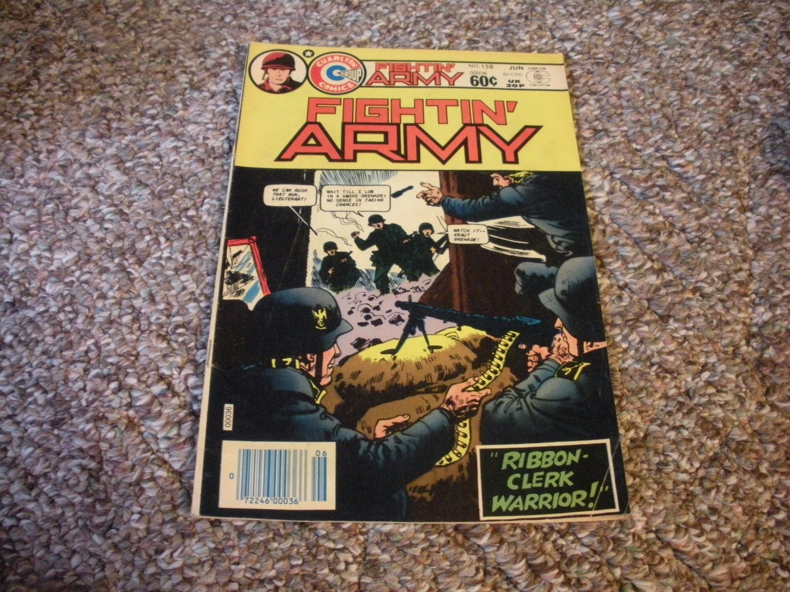 FIGHTIN' ARMY #158 (1956 Series) Charlton Comics Combined Shipping | eBay