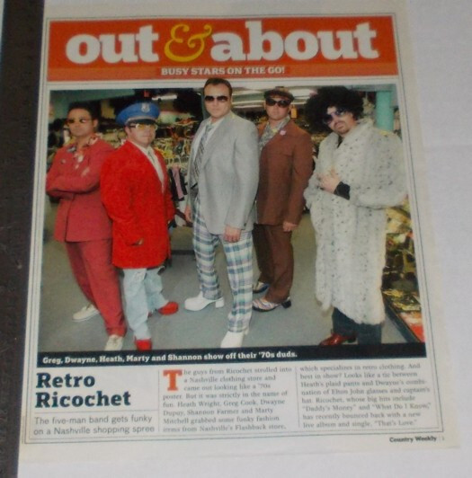 RICOCHET Heath Wright original ONE magazine clipping page PHOTO article ...