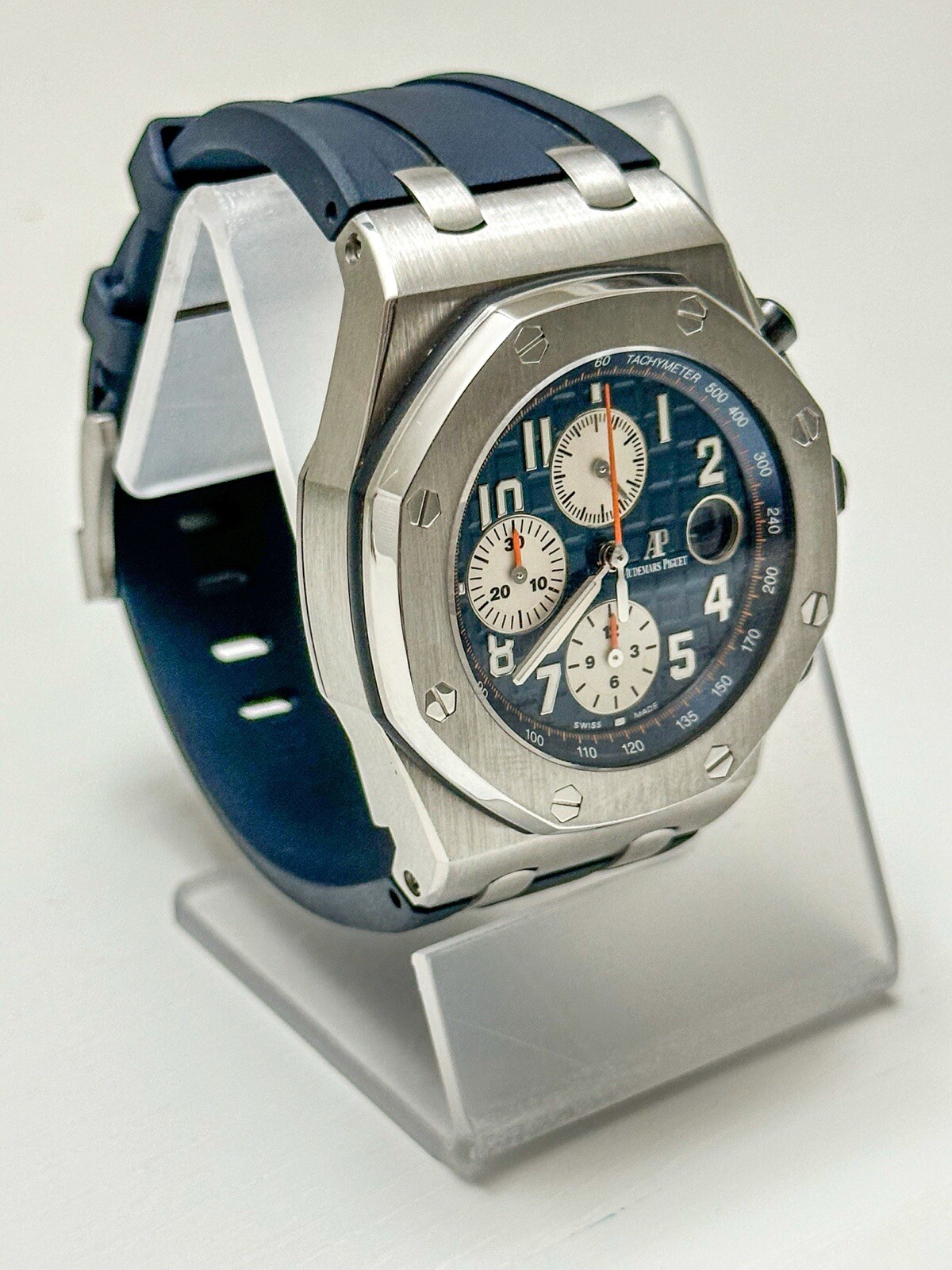 Audemars AP Royal Oak Offshore Navy 42mm 26470ST.OO.A027CA.01 26470ST ...