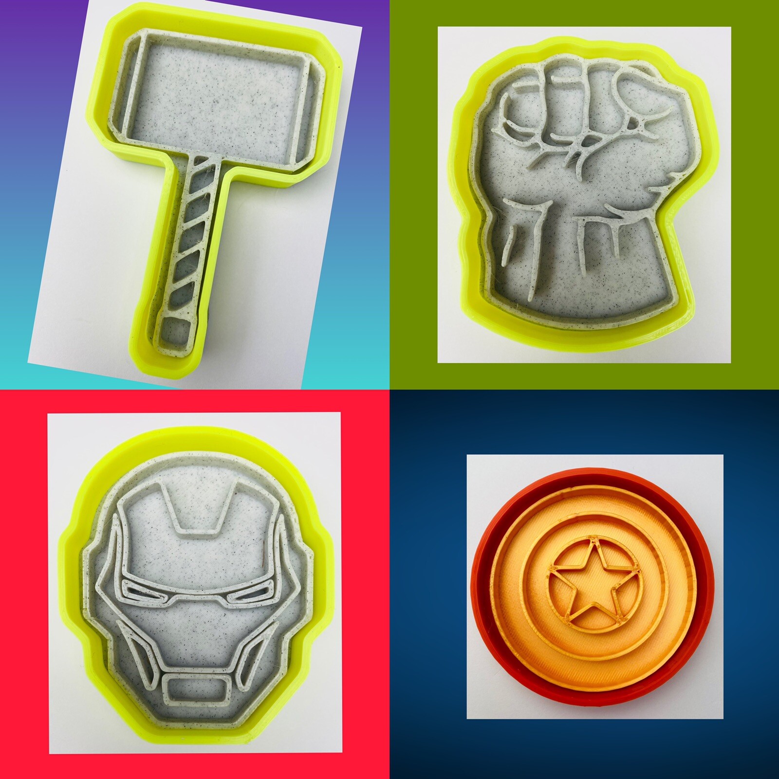 Marvel Cookie Cutters