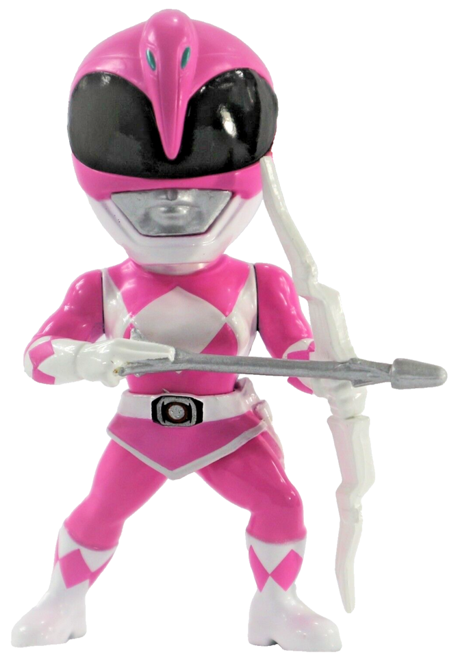 Pink Power Ranger Mighty Morphine Diecast 4" Action Figure | eBay