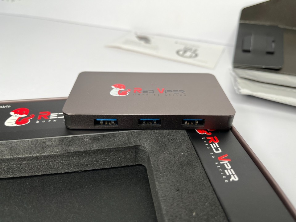 Red Viper RV-128 7-in-1 USB-C Docking Station 128Gb Storage W/ 32G ...