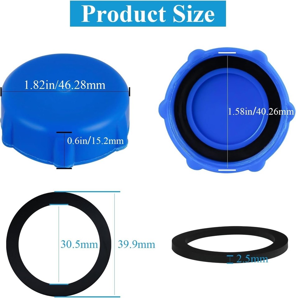 2PCS P6H1158 Drain Valve Cap for Above Ground Pools with Reliable ...