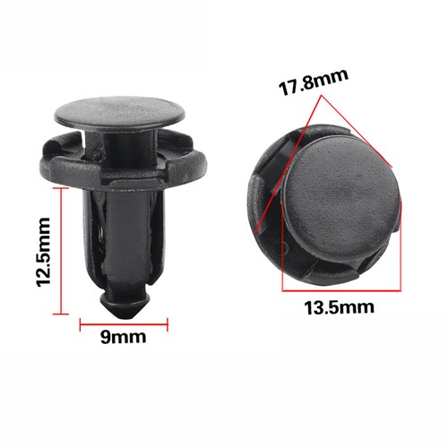 10 Car Bumper Radiator Cooling Panel Splash Shield Trim Clips for ...