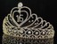 SWEET SIXTEEN 16 BIRTHDAY PARTY RHINESTONE TIARA CROWN W/ HAIR COMBS ...