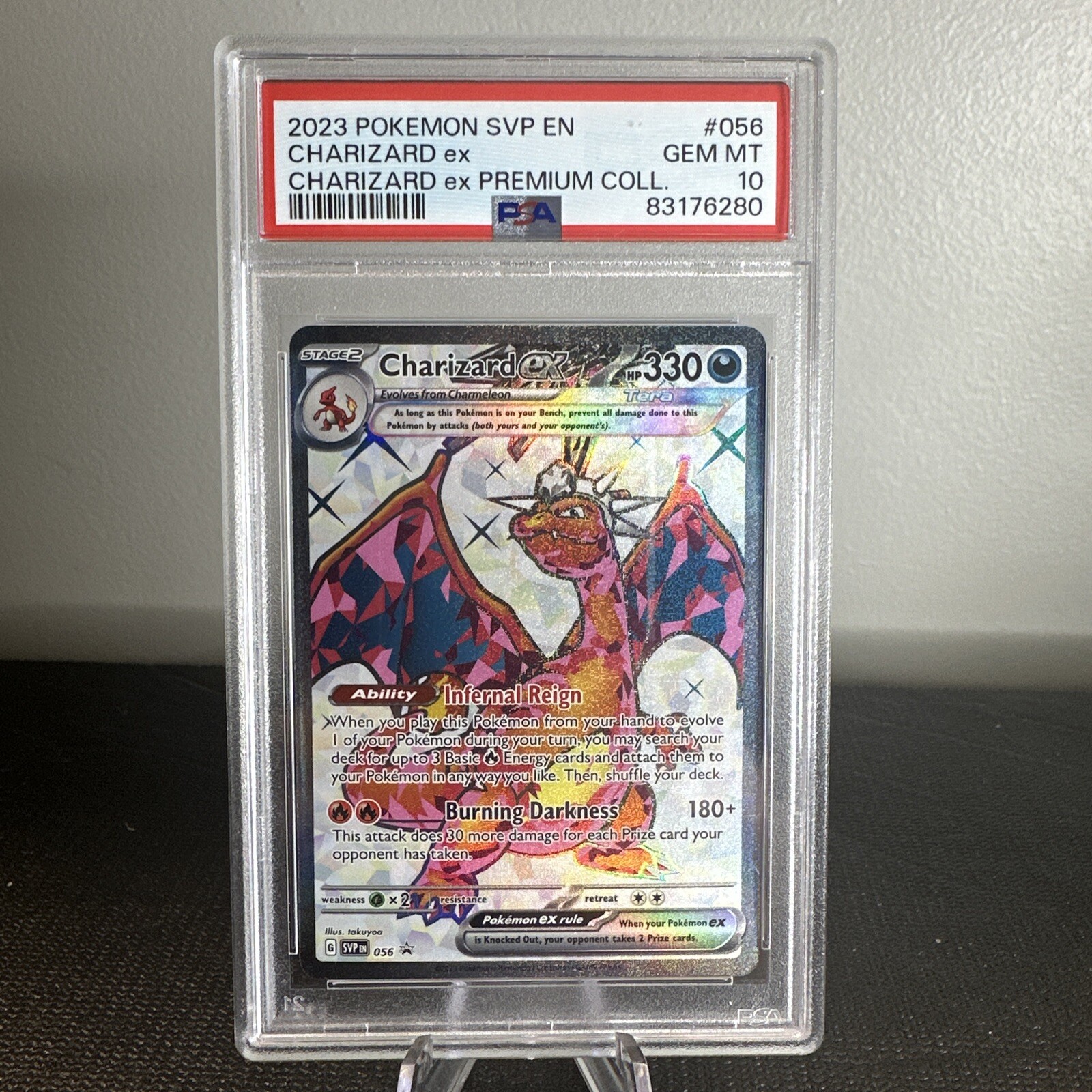 Charizard EX 2023 Scarlet & Violet: Black Star Promo #SVP056 Premium ...