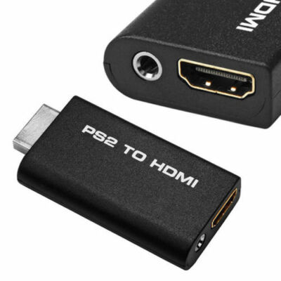 New PS2 to HDMI Video Converter Composite AV to HDMI PlayStation 2 HD ...