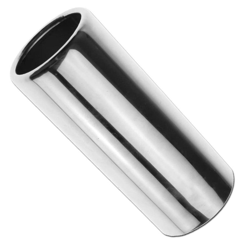 Chrome Quality Exhaust Shiny Solid Tail Pipe Trim Tip End 55-65mm ...