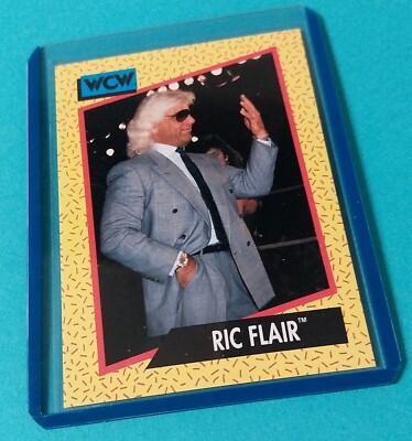 1991 Impel WCW Ric Flair #37 Wrestling Card Nature Boy Four Horsemen ...
