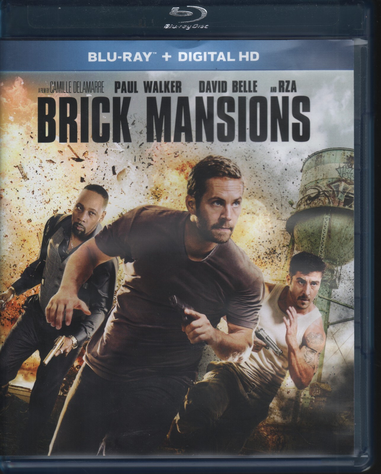 Brick Mansions Blu Ray Cover