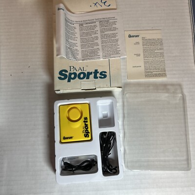 QUORUM PAAL - PD-300 PAAL Sport - Personal Alarm 107db Loud! New Old ...