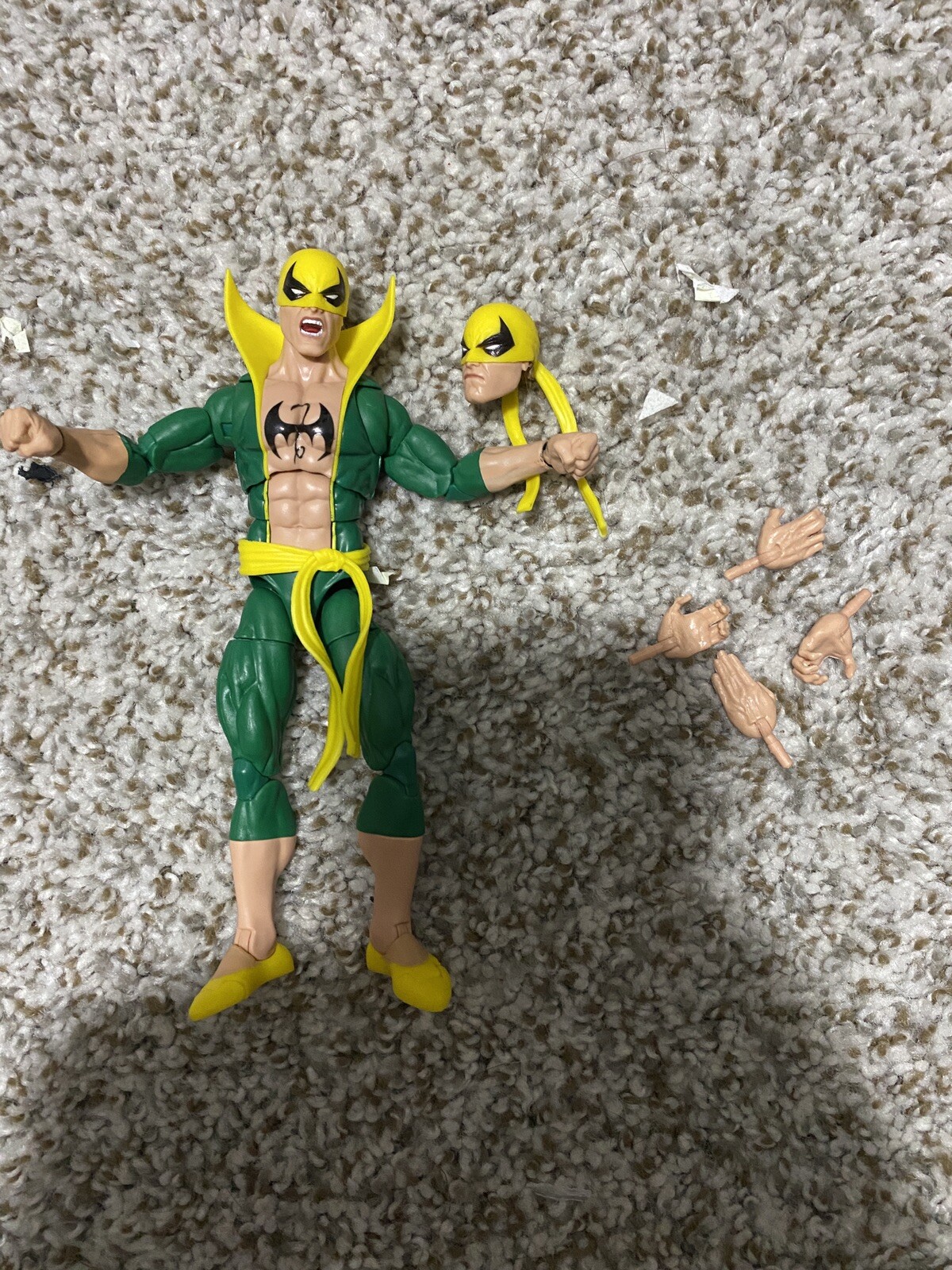 Marvel Legends Iron Fist Only 85th Anniversary (Iron Fist 2-pack) New ...