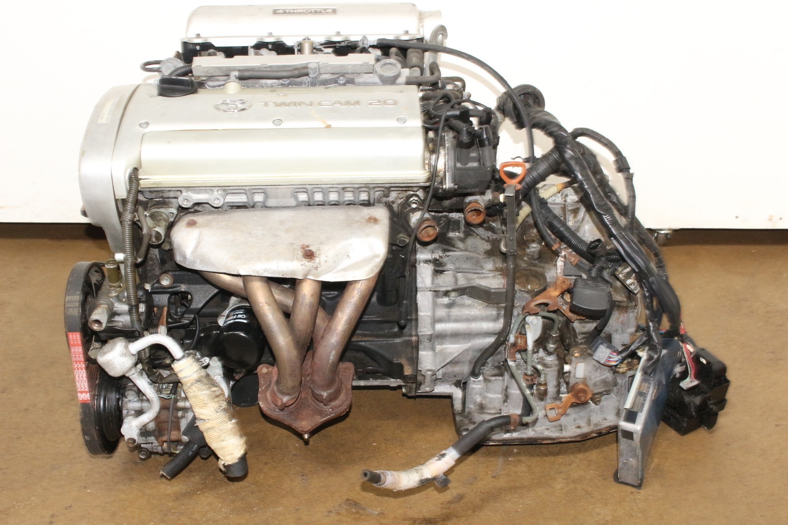 JDM Toyota Corolla Levin AE11 4AGE Silver Top 1.6L Twin Cam 20 Valve ...