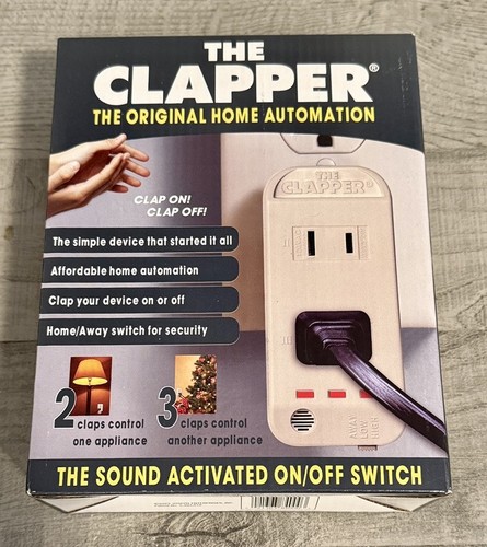 The Clapper Sound Activated On/Off Clap Switch Factory Sealed Brand New Model 21363840003 | eBay