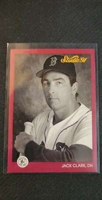1991 Studio - Jack Clark #13 - Boston Red Sox | eBay