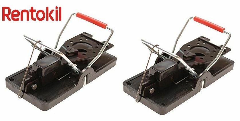 Rentokil Advanced Mouse Traps Twin Pack Powerful Mice Rodent Pest ...