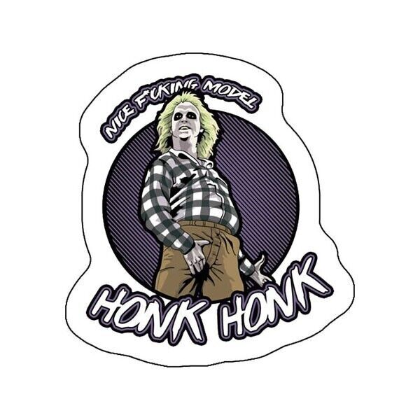 Beetle Juice Honk Honk Sticker Decal funny movie | eBay