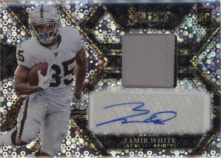 2022 Panini Select - Rookie Signature Memorabilia Zamir White #RSM-ZW ...