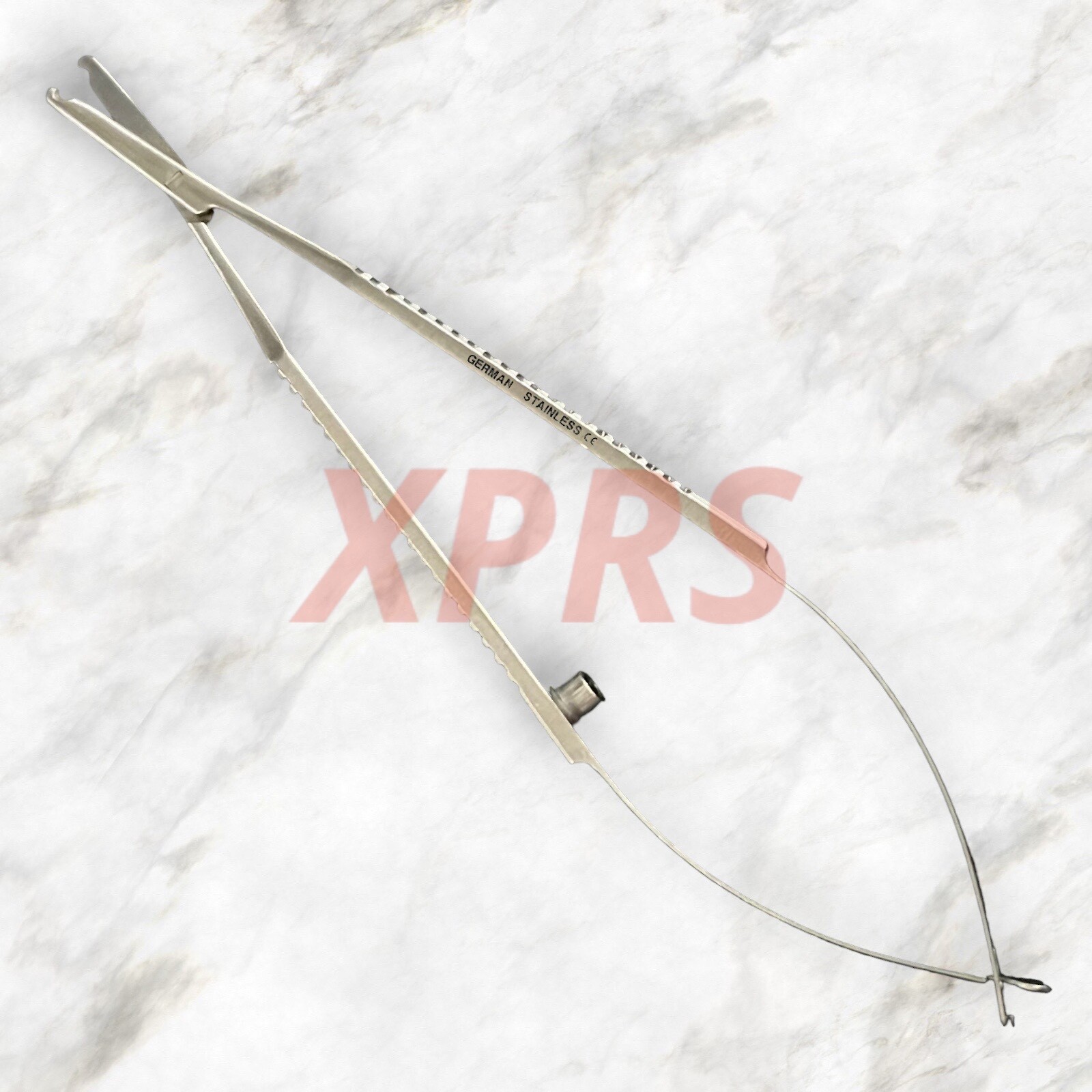 Set of 2 Biemer Micro Vein Scissors 5.13” Straight, Flat Spring Handles ...