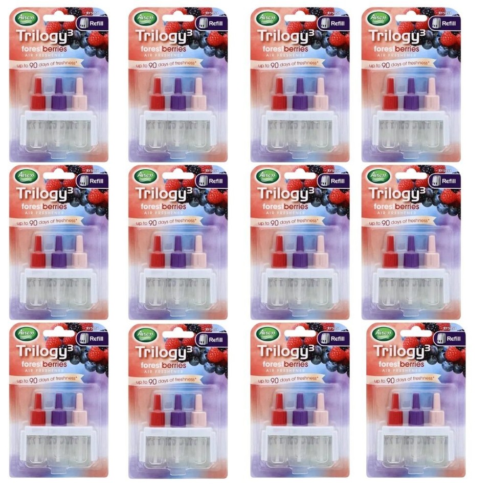 12 Packs 3Volution Plug In Refills Ambi Pur Machine Compatible Air ...