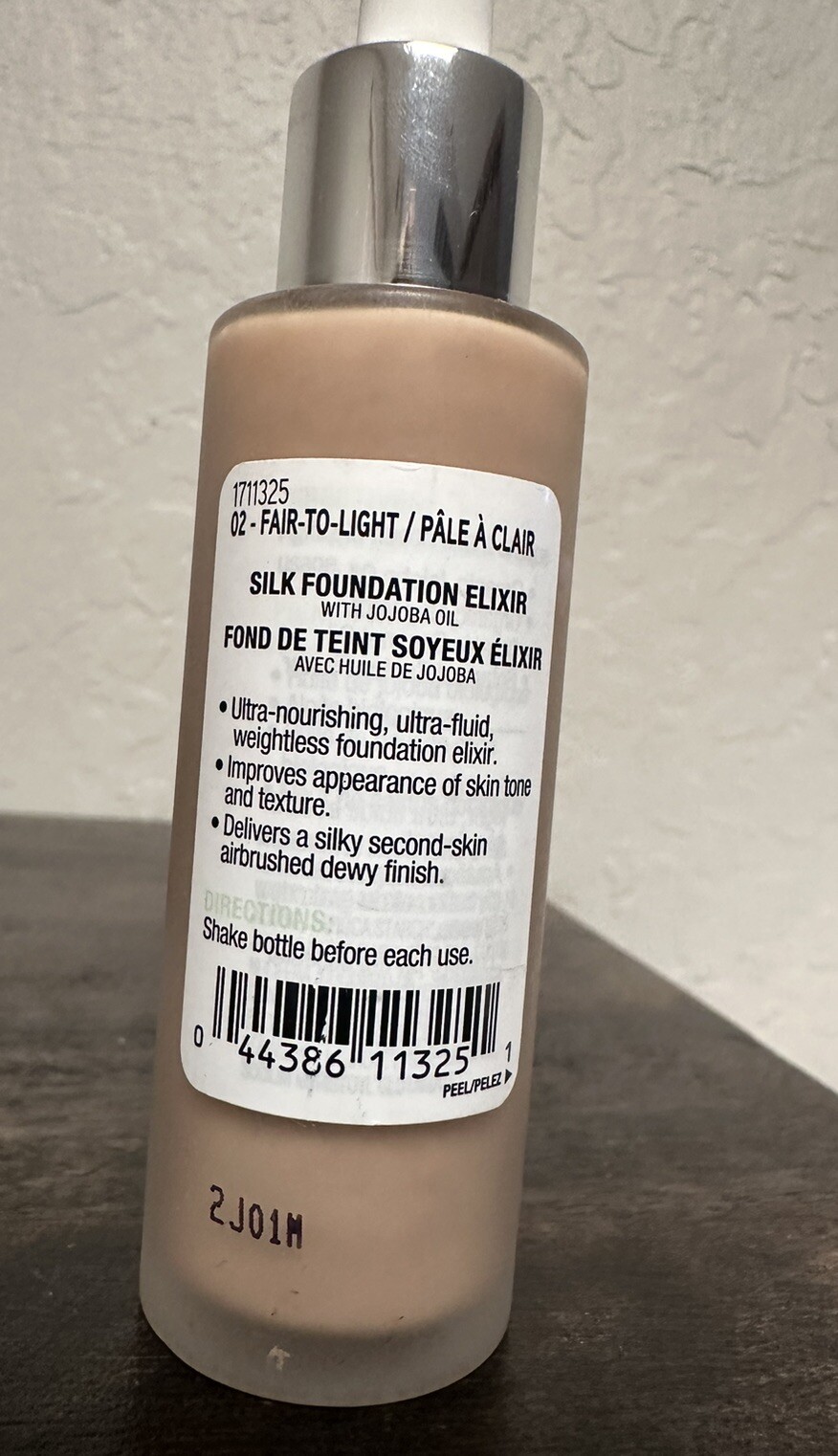 PHYSICIANS FORMULA ORGANIC WEAR SILK FOUNDATION ELIXIR # 1711325,fair-to-light | eBay