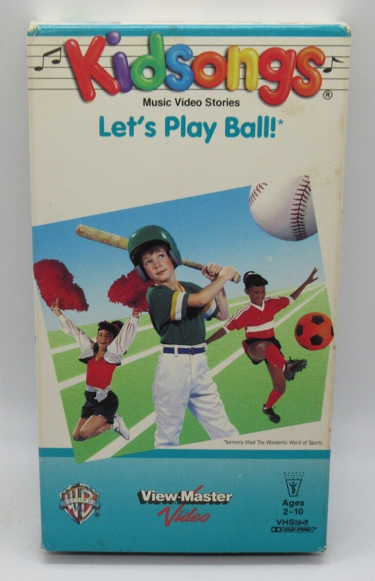 KIDSONGS: LET'S PLAY BALL VIEW-MASTER VHS VIDEO, LIVE PERFORMANCES ...