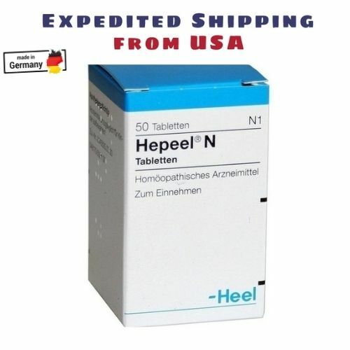 HEEL HEPEEL Liver Hepatic Dysfunction 50 tablets Ships US | eBay