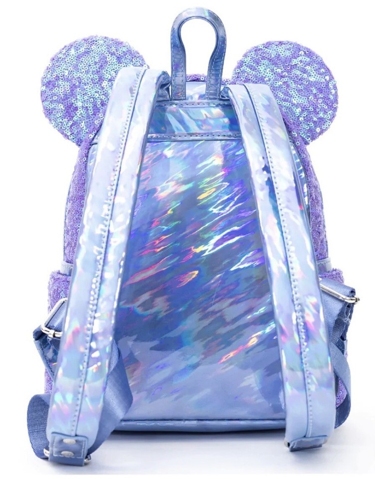 Loungefly Disney Minnie Mouse Sequin Celebration Mini BackpackPalm ...
