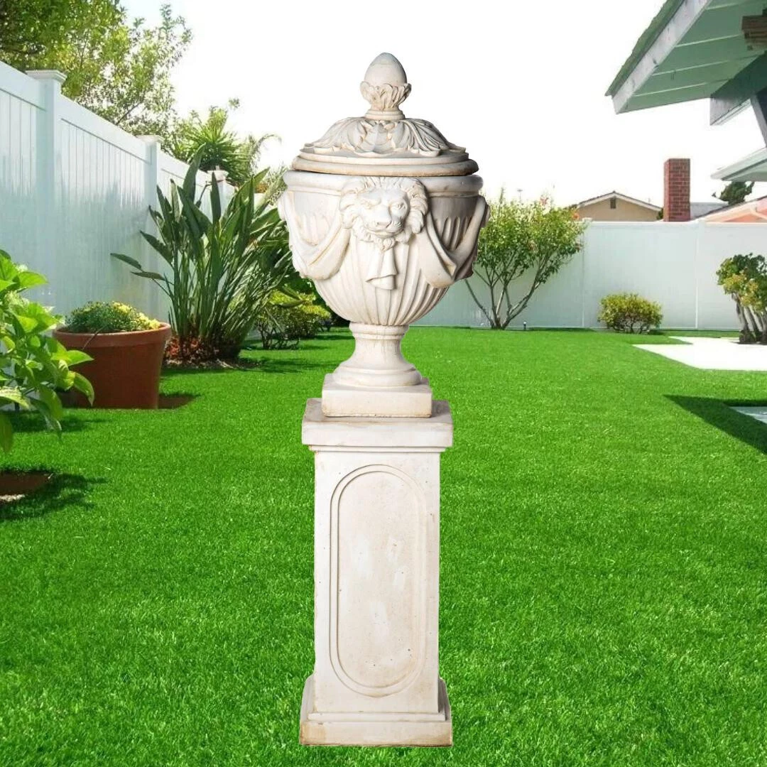 Large Garden Urn And Plinth | Fasci Garden
