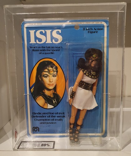 Mego Vintage WGSH 1976 Carded Isis Graded 80, Awesome! | eBay