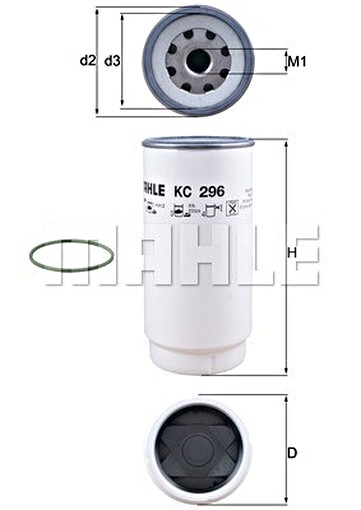 HIFI-FILTER SN70207 - Fuel filter cross reference