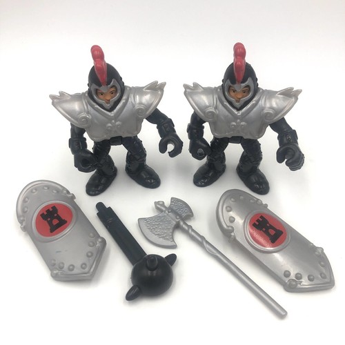 Imaginext Lot of Black Knight Figures with Accessories | eBay