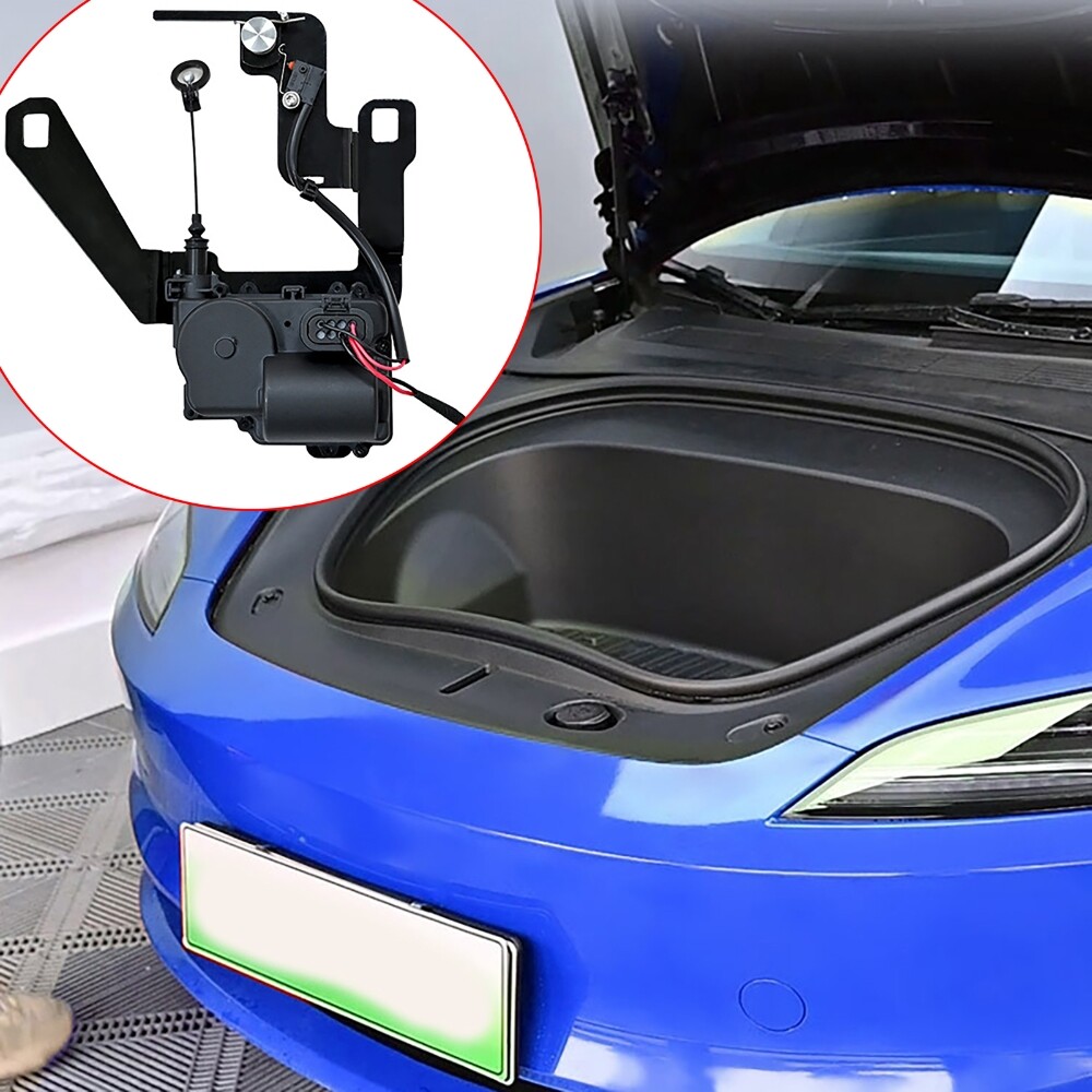 Front Spare Box Automatic Electric Frunk Suction Lock For Tesla Model Y ...