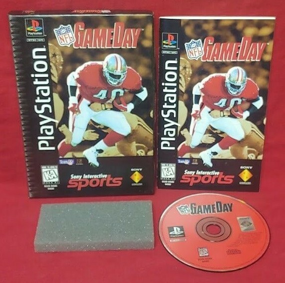 NFL GameDay NFL Football Playstation 1 2 PS1 PS2 Game Complete Works ...