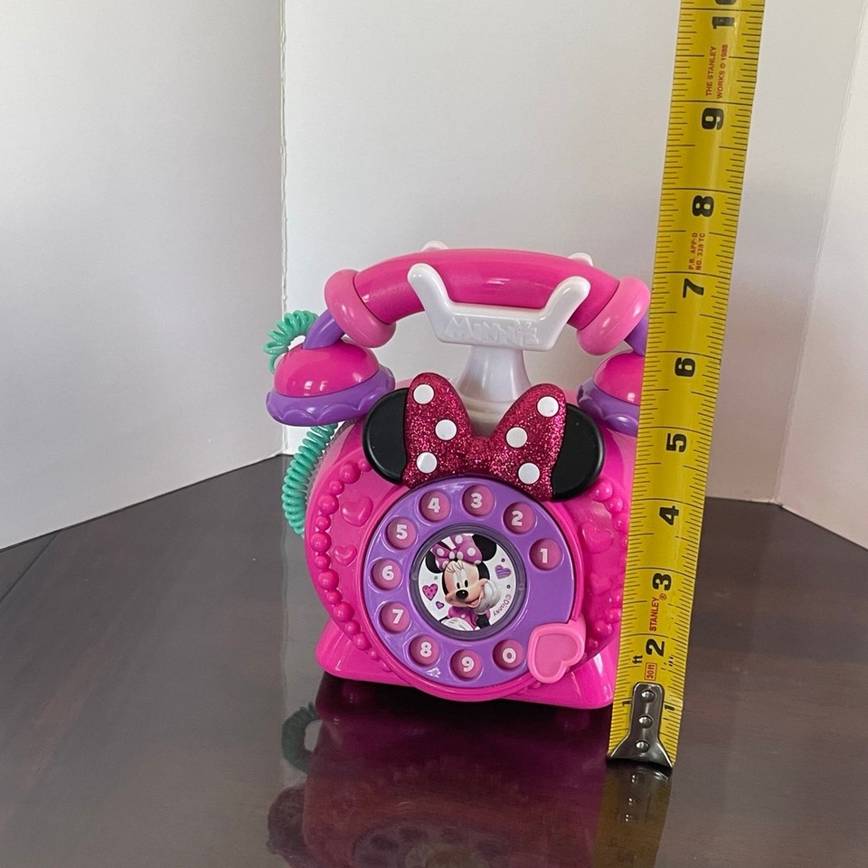 Disney Junior Minnie Mouse Ring Me Rotary Phone | eBay